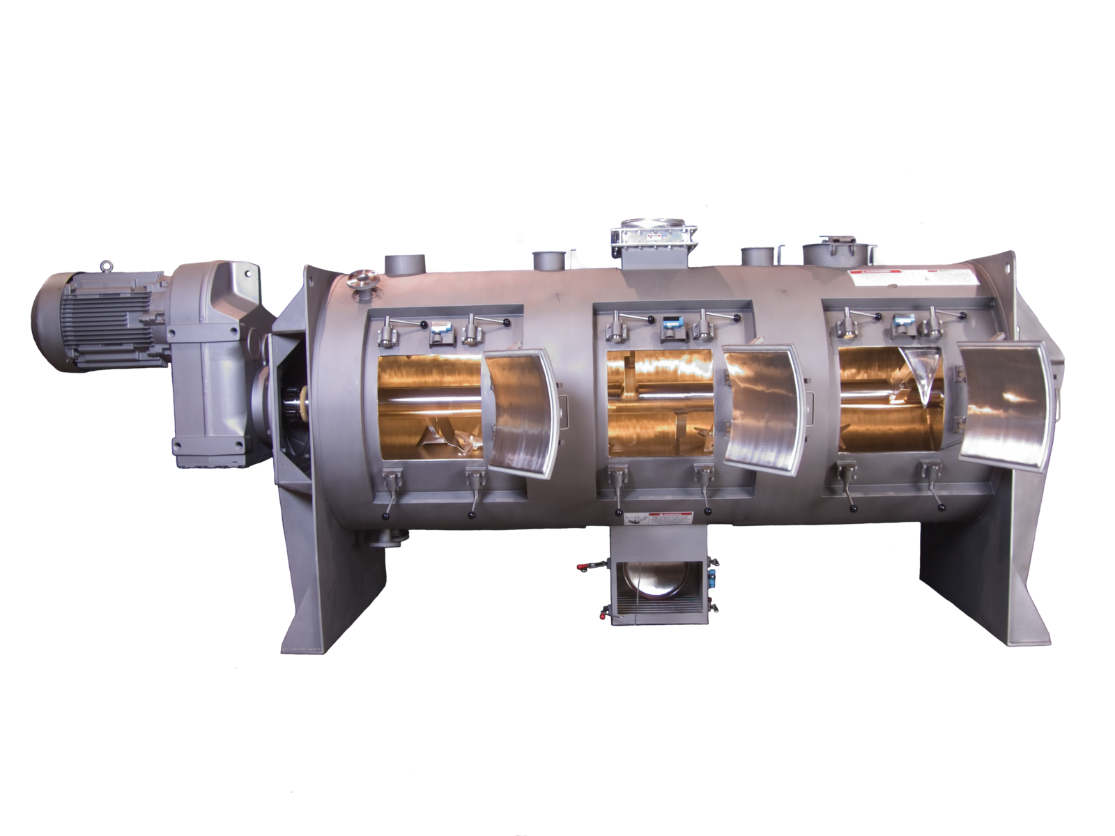 Plow Blender | Plow Mixer | Cylindrical Blender | Jacketed Mixer