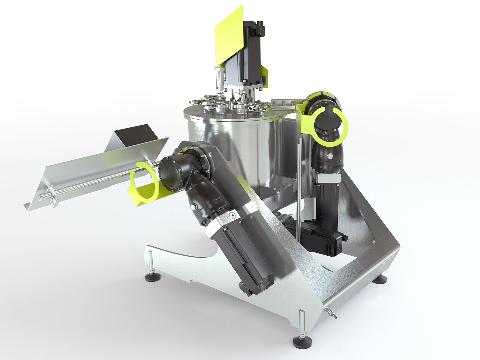 EIRICH Intensive Sanitary Lab Mixer | CleanLine | Lab Equipment